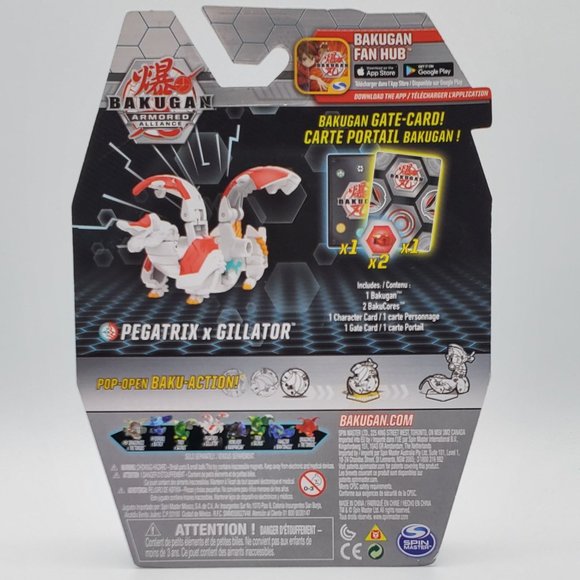 Spin Master | Toys | Bakugan Pegatrix Ultra Bakugear Fused Pegatrix X ...